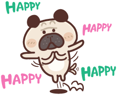 happy – illust STAMPO （イラスト スタンポ）